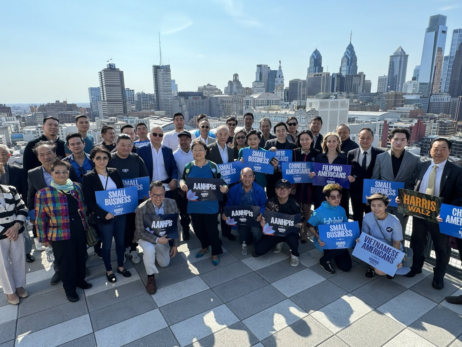 Asian American Leaders and Small Business Owners Rally for Harris-Walz ...